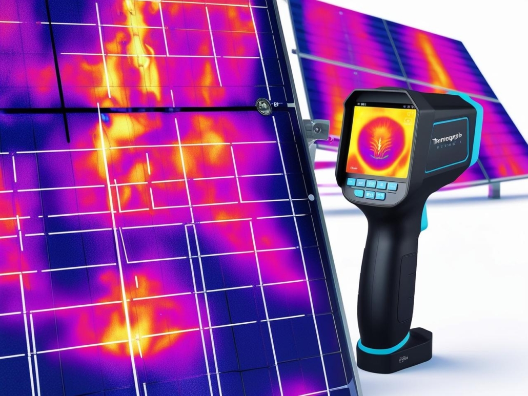 Termografering av solceller – Felsökning med värmekamera